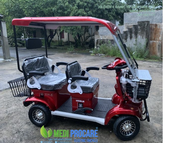 Xe điện 4 bánh có mái che, xe điện mini bus, giá rẻ MEDI-PROCARE MP ...